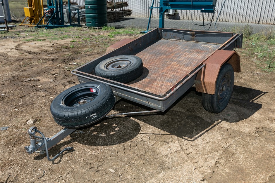1986 Homemade Box Trailer Auction (0034-5059069) | Grays Australia