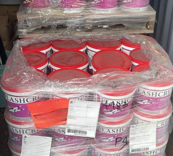 Pallet of 8kg Flashcrete 5 Minute Mortar (36 Units) Auction (0064 ...