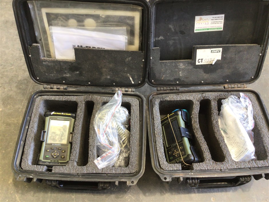 Nomad Trimble Hand Held Units 2x Auction (0011-7056520) | Grays Australia