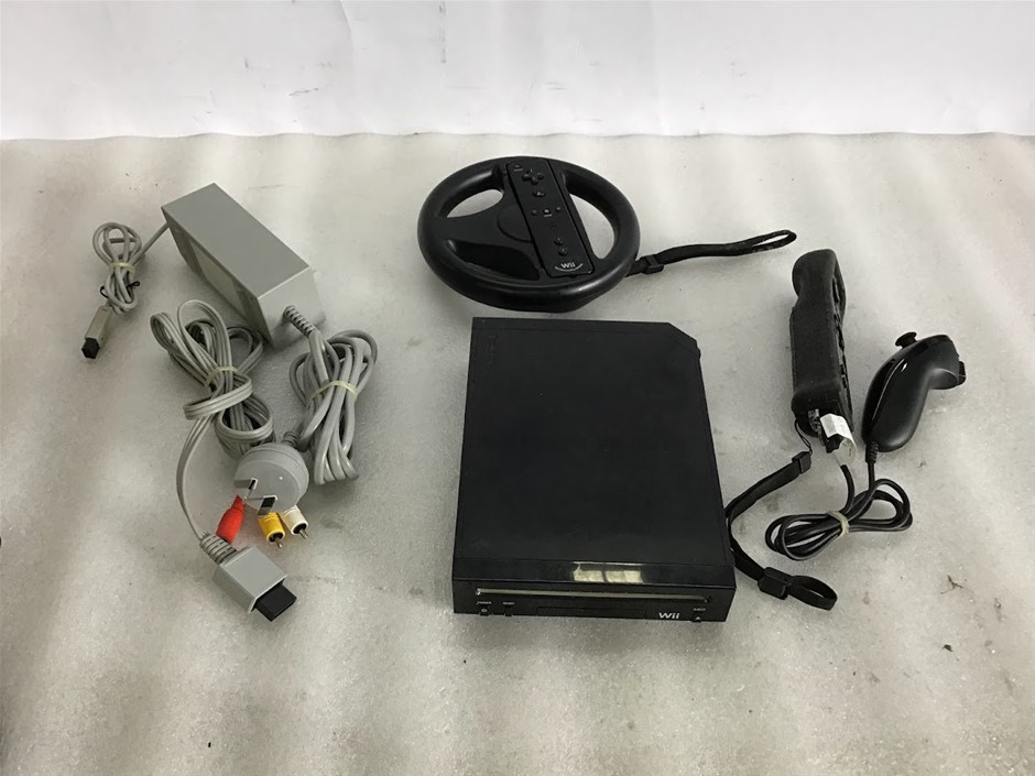 Nintendo Wii Console RVL-101 Black Auction (0003-2565813) | Grays Australia