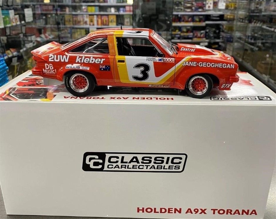 1977 BOB JANE IAN GEOGHEGAN BATHURST HOLDEN A9X TORANA 1:18 Auction ...