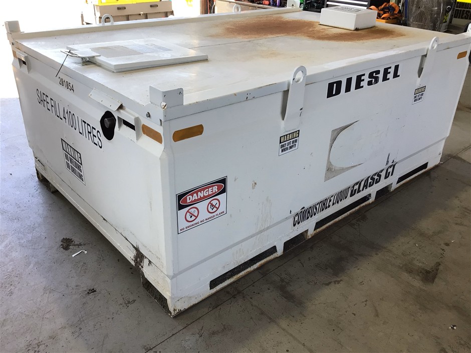 2012 Petro Industrial 4500-CATA Fuel Tank - 4,500ltr Auction (0021 ...