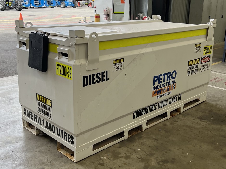 2011 Petro Industria FT-2000ltr Fuel Tank - 2,000ltr (Kwinana) Auction ...