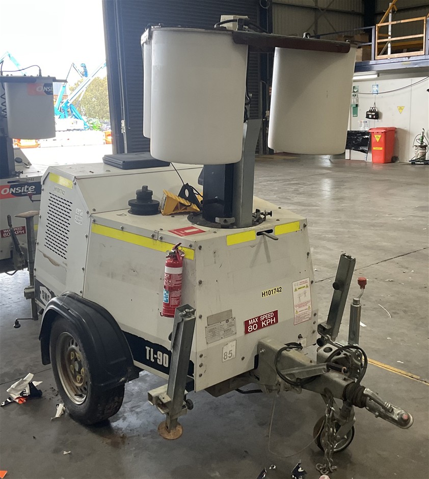 2014 Powerlite TL90 Lighting Tower - 1,920w - LED POD (Derrimut ...