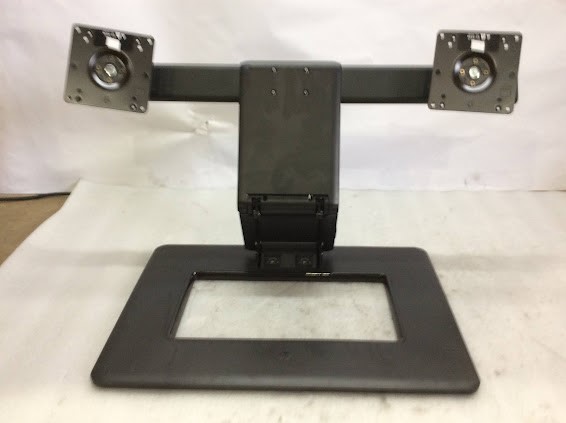 HP Adjustable Dual Monitor Stand Auction (0021-2566216) | Grays Australia