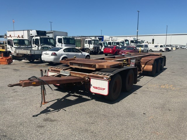 2005 GTE 5 Axle Dog 5 Axle Skeletal Trailer Auction (0017-9057160 ...