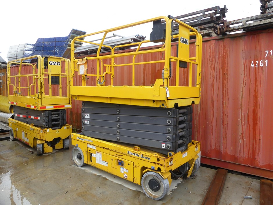 2019 GMG Platforms Aust. 2632 ED Scissor Lift Auction (0013-5059247 ...