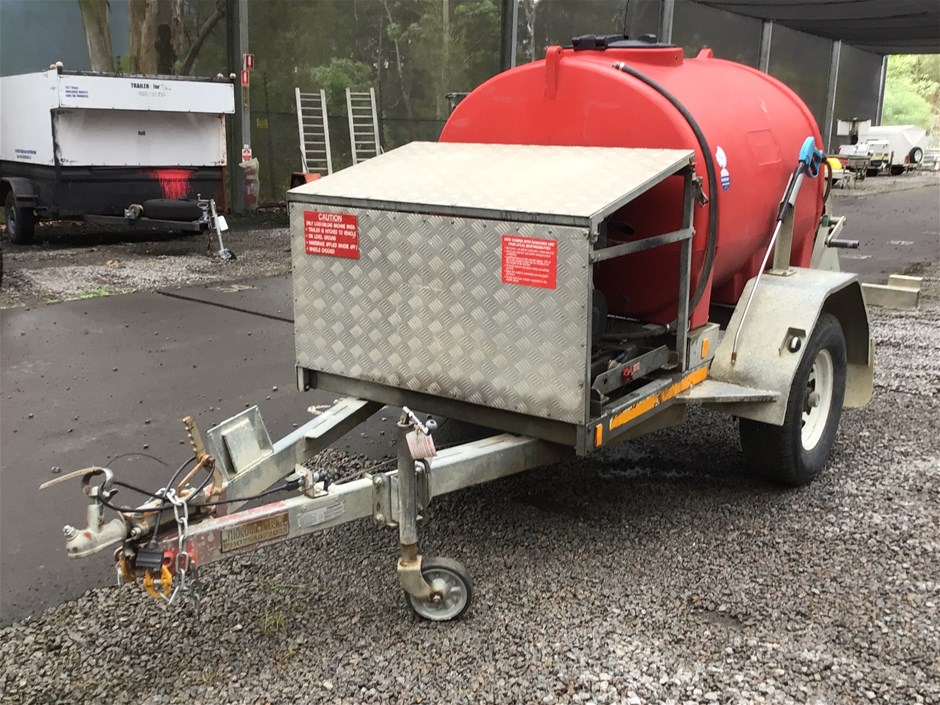 2015 Thoroughclean Water Blasters Water Trailer Auction (0040-5059598 ...
