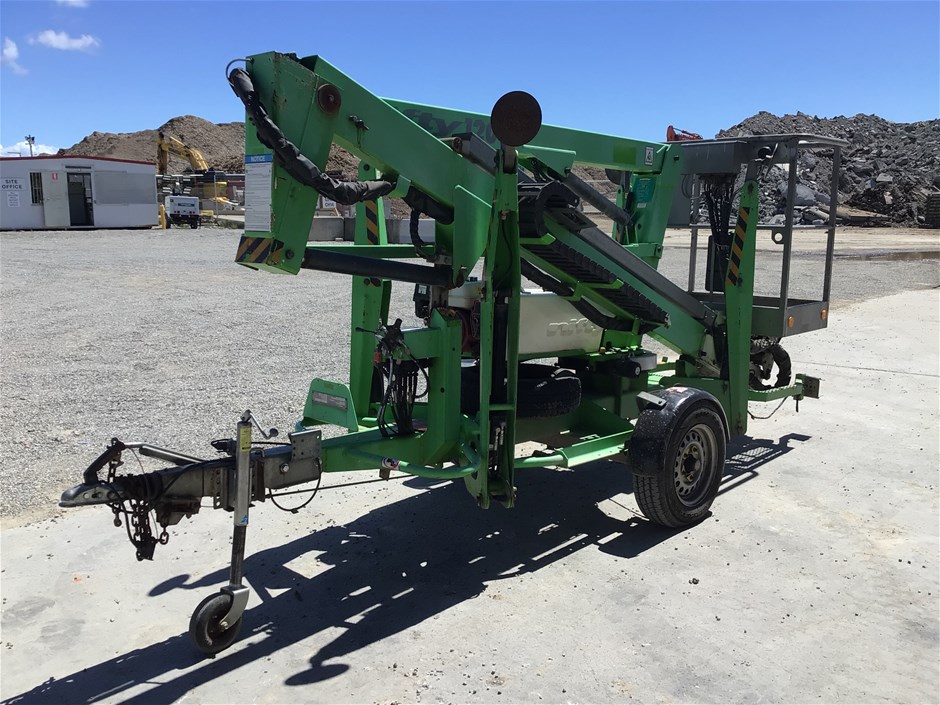 2015 Nifty 120T Single Boom Lift Trailer Auction (0021-7057568) | Grays ...