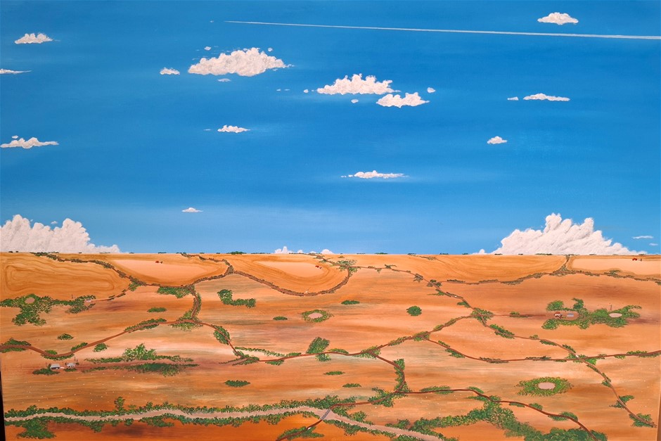 Vibrant Australian Artwork Sale by Doug Frith