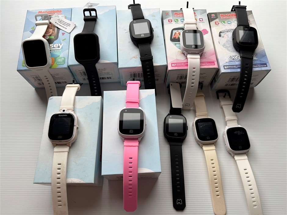 Mooches Odyssey, Connect 4G Kids Smartwatches (Lot of 11) Auction (0004 ...