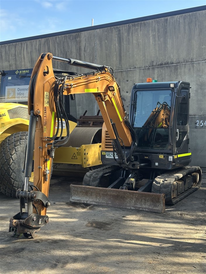 2020 CASE CX60C 6T Used Mini Excavator Auction (0001-5059495) | Grays ...
