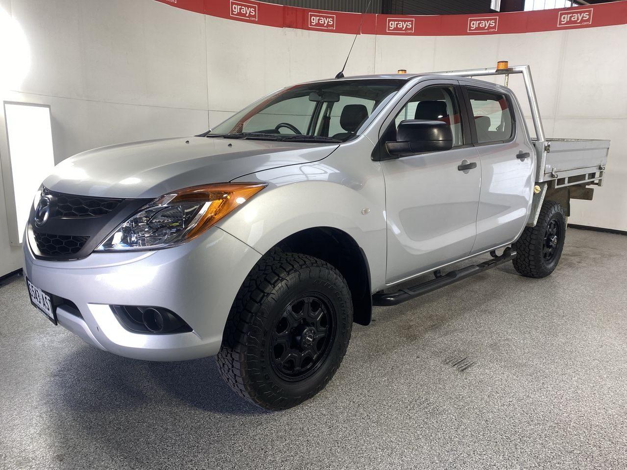 2012 Mazda BT-50 4X4 XT Turbo Diesel Manual Crew Cab Chassis Auction ...