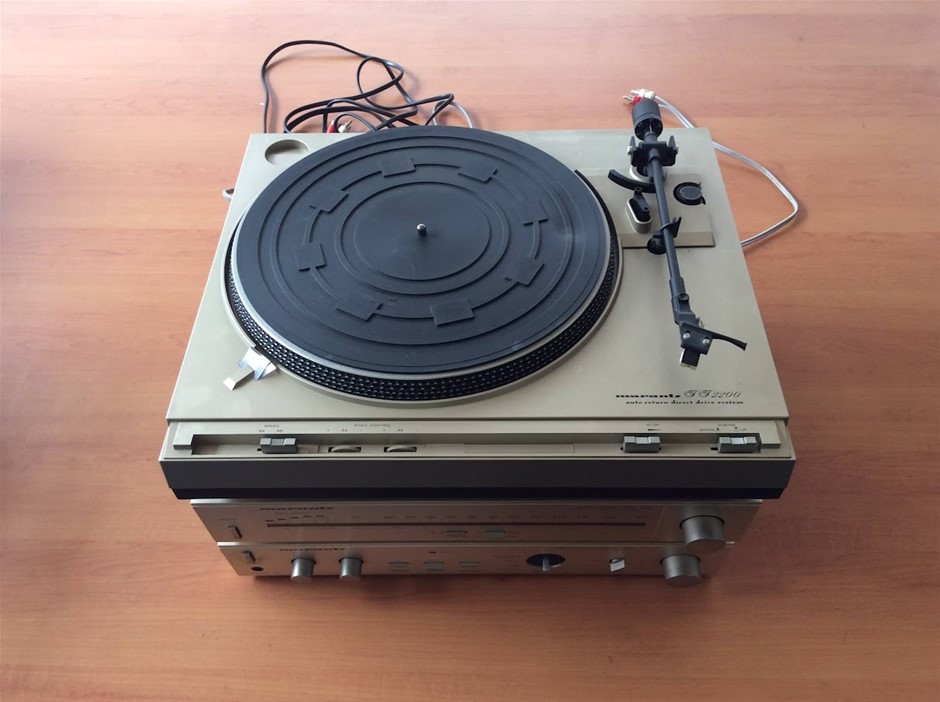 Marantz TT-2200 Direct Drive Turntable Rare Vintage Record Player ...
