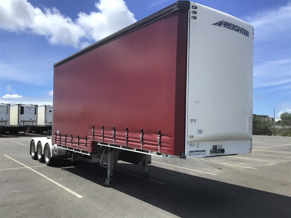 2022 Maxi trans ST3 Triaxle Curtainsider Lead Trailer Auction (0009 ...