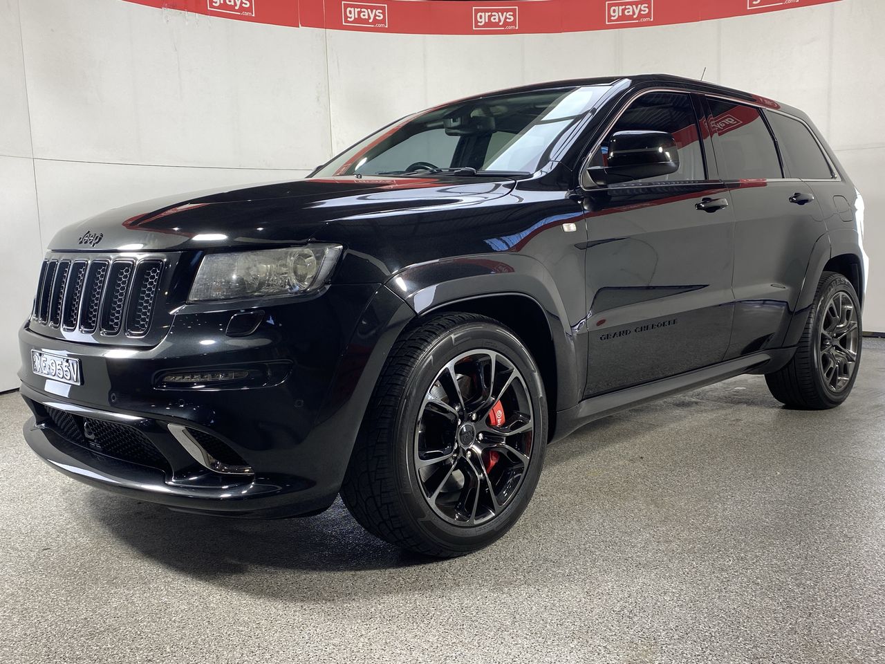 2013 Jeep Grand Cherokee SRT-8 VAPOR LE WK Automatic Wagon Auction ...
