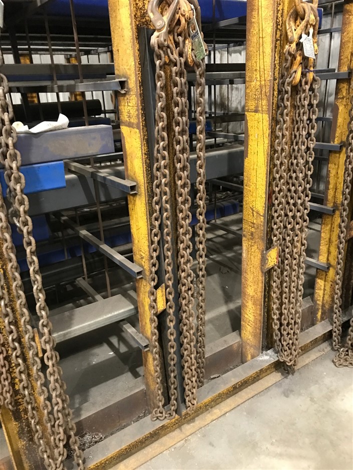 Set of 5.5T Lifting Chains Auction (0149-3032825) | Grays Australia