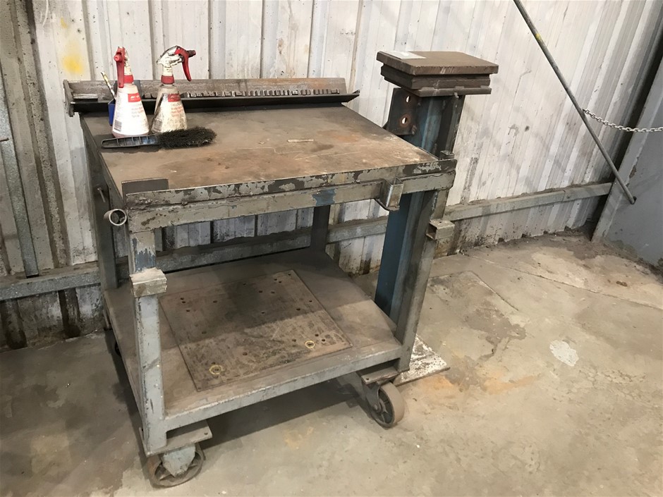 Steel Fabricated Trolley Auction (0155-3032825) | Grays Australia