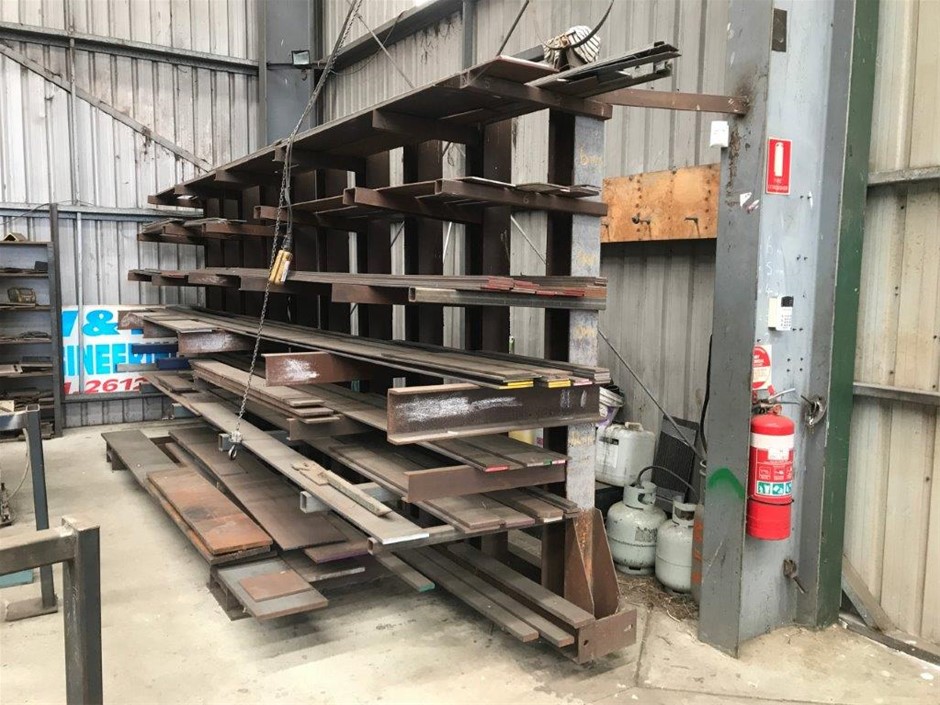 Steel Fabricated Stock Rack Auction (0192-3032825) | Grays Australia