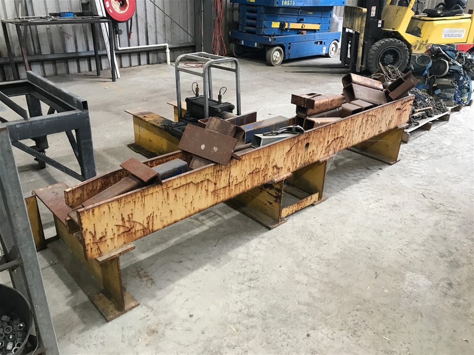 Steel Fabricated Hydraulic Pre-Cambering Machine Auction (0129-3032775 ...