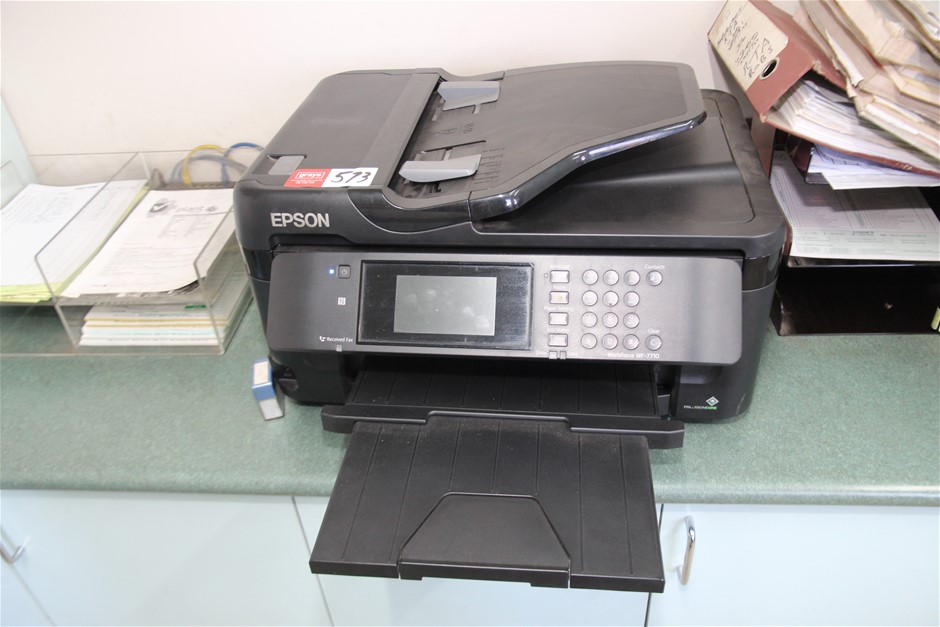 Epson Wordforce WF-7710 All in Printer Auction (0573-5059243) | Grays ...