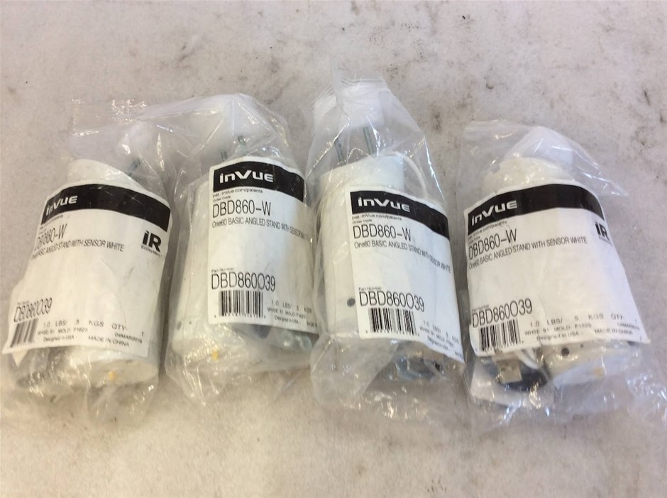 Invue DBD860-W One60 BASIC ANGLED STAND New Auction (0014-2566906 ...