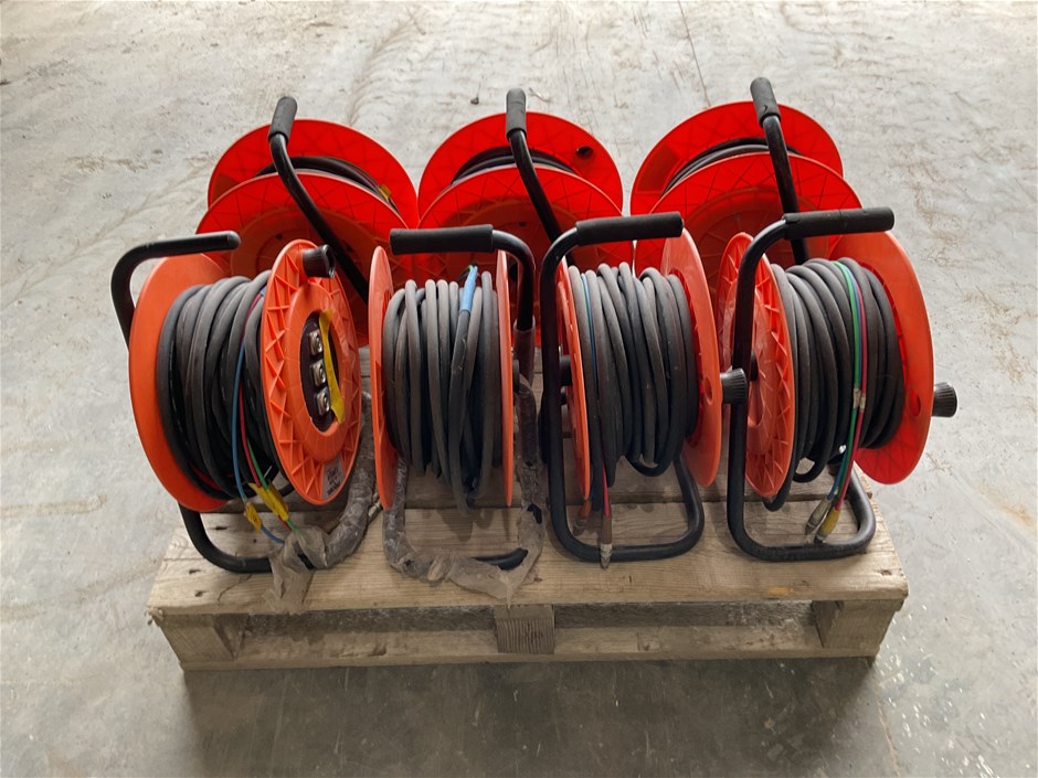 7 x Triple SDI Cable Reels (20m) Auction (0003-7057197) | Grays Australia