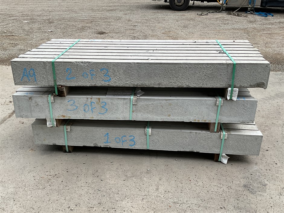 28 x Plain Timbergran Concrete Sleepers Auction (0660-7056936) | Grays ...