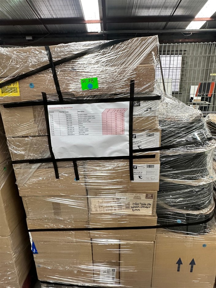 Reynaers SL38 gasket - 1 pallet Auction (0053-3032829) | Grays Australia