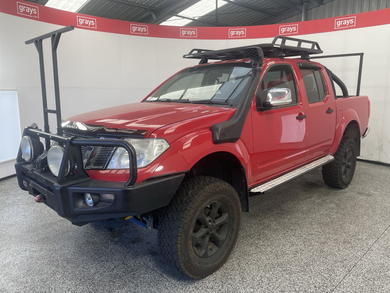 2010 Nissan Navara ST-X 4X4 DOUBLE CAB D40 Turbo Diesel Manual Dual Cab ...