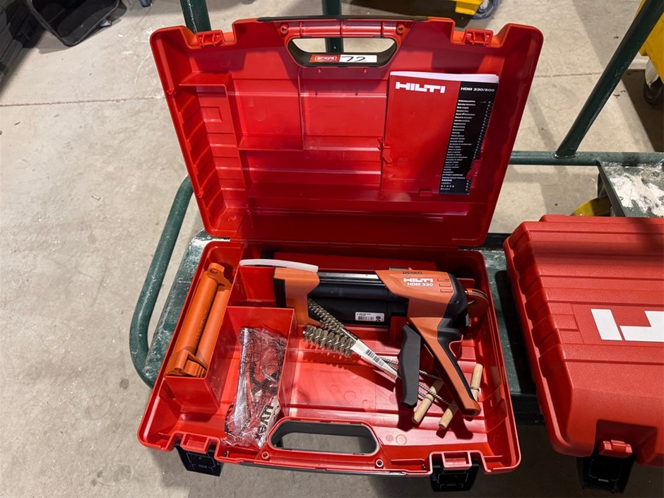 HILTI HDM 330 Manual Adhesive Dispenser Auction (0072-5059513) | Grays ...