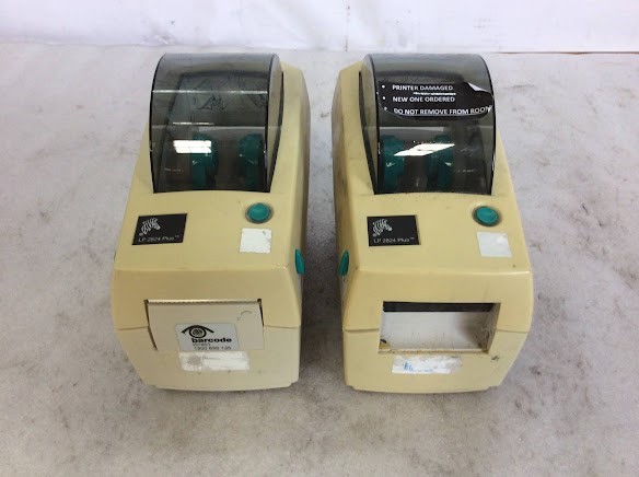 Zebra LP2824 Plus Label Printer (Lot of 2) Auction (0005-2567065 ...