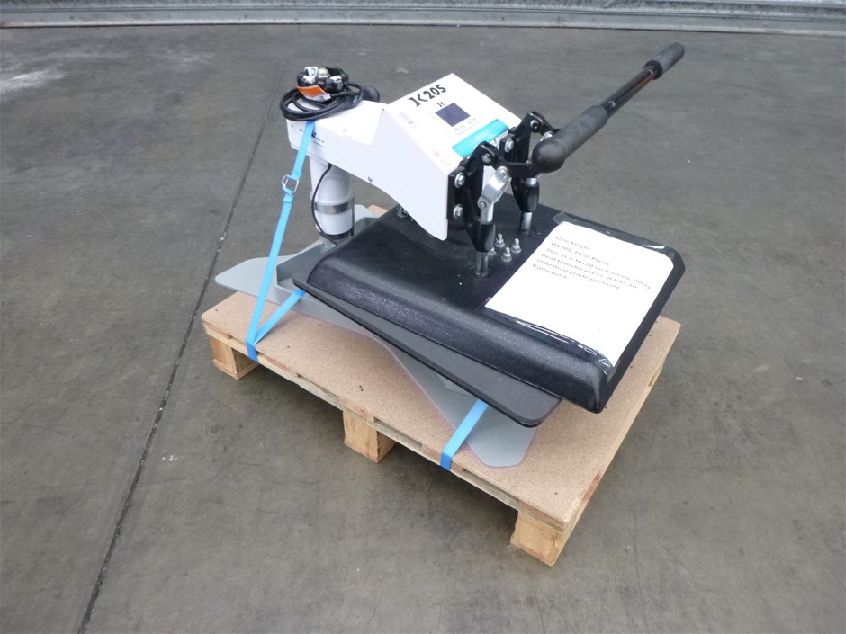 Geo Knight DK20S Heat Press, On Skid Auction (0046-5059690) | Grays ...