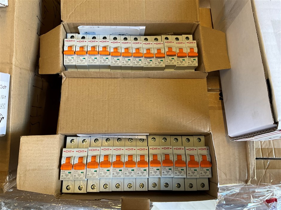 2x Boxes of 240V Switches Auction (0291-3032990) | Grays Australia