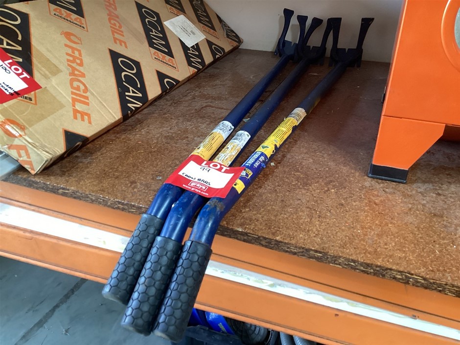 3x Crow Bars Auction (0099-7057194) | Grays Australia