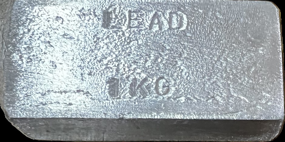 One Kilo Lead Bar Auction (0021-2567528) | Grays Australia