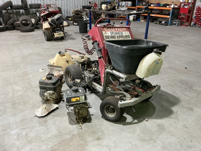 Toro Stand On Sprayer/Spreader Auction (0004-9060081) | Grays Australia