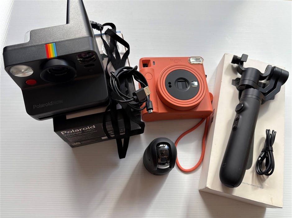 Polaroid Now, Fujifilm Instax SQ1, Powershot Pick, Xiaomi (Lot of 4 ...