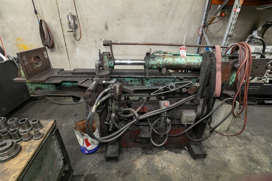 Hydraulic Horizontal Press with Side Mount Tube Expander Auction (0029 ...