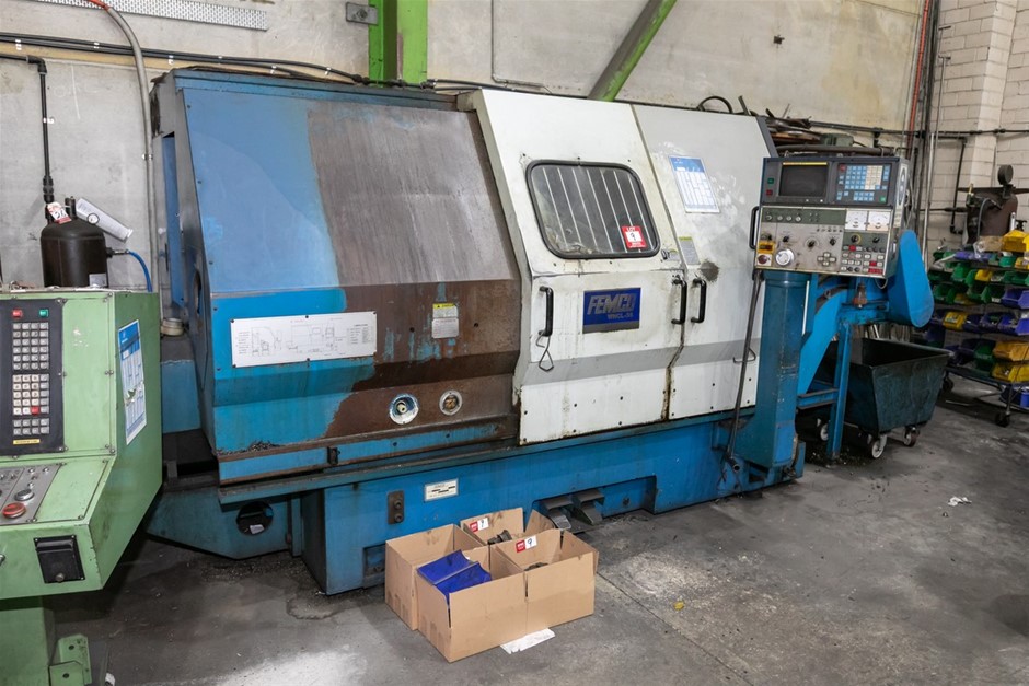 1996 FEMCO WNCL35/7C CNC Lathe Auction (0009-5059665) | Grays Australia