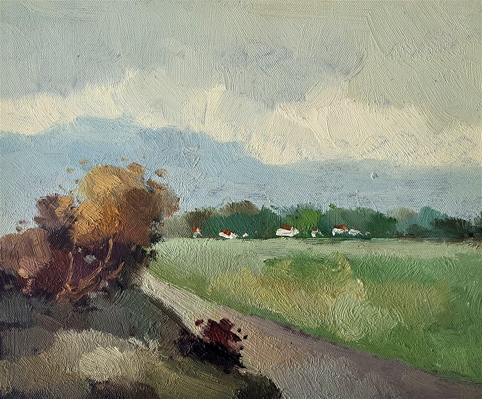 ARTIST UNKNOWN, Original Oil Painting on Canvas Auction (0010-2567878 ...