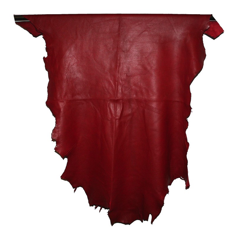 6sqft Top Grade Red Nappa Lambskin Leather Hide Auction (0026-2568076 ...