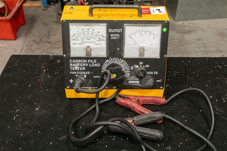 Durst 2003F Carbon Pile Battery Load tester Auction (0013-5059684 ...