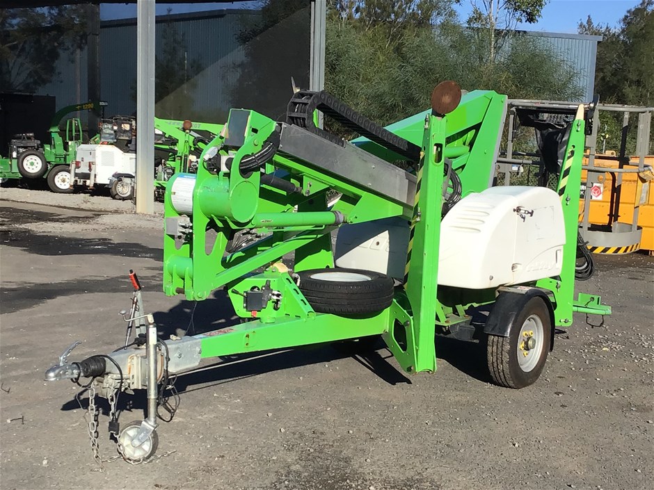 2016 Niftylift 150T Mobile Hydraulic Platform 15M Boom Lift Auction ...