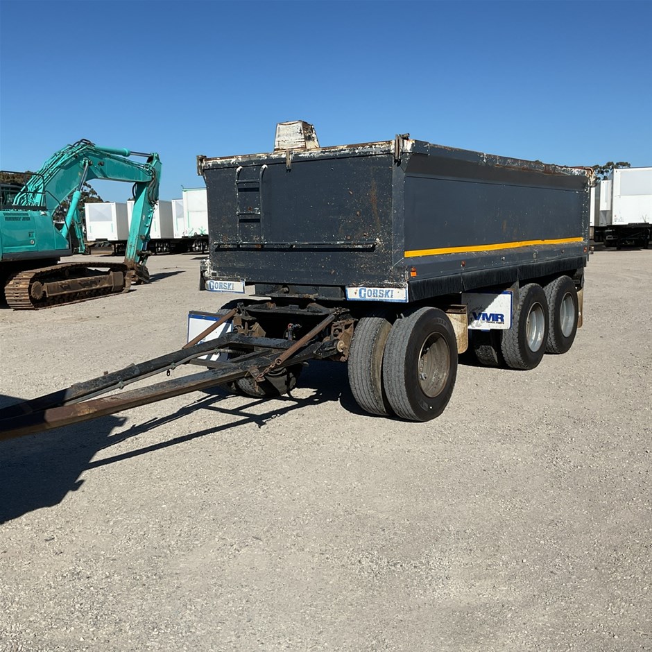 1988 Gorski Triaxle Dog Trailer Auction (0001-3033986) | Grays Australia