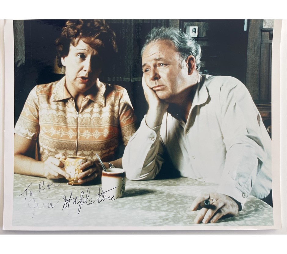 ALL IN THE FAMILY SIGNED BY 'EDITH'-JEAN STAPLETON Auction (0014 ...