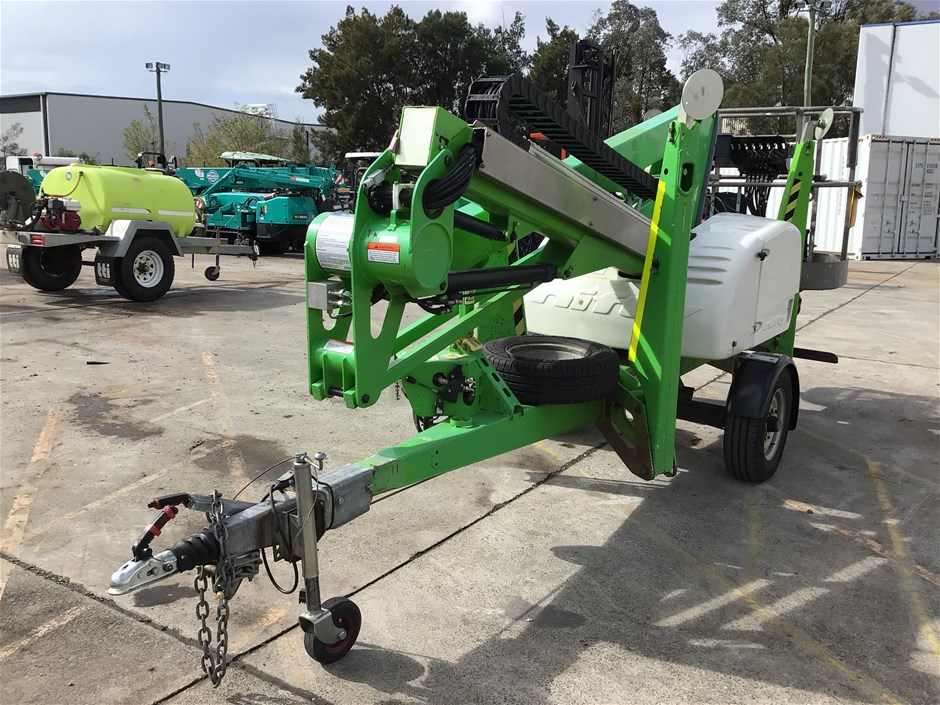 2016 Nifty 150TPE Single Boom Lift Trailer Auction (0017-5060101 ...