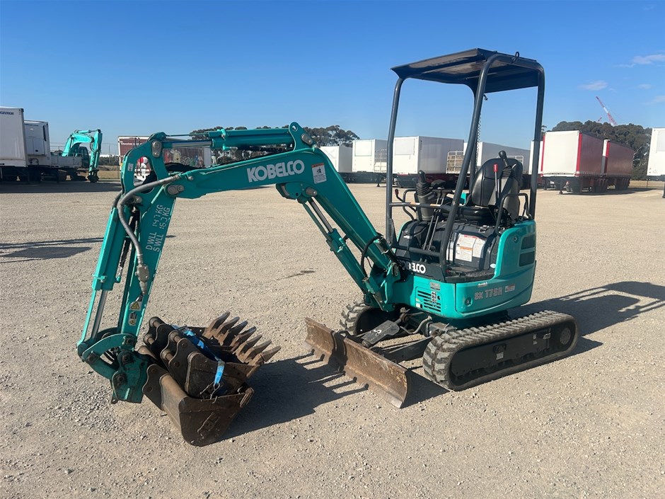 Kobelco SK17SR-6 Hydraulic Excavator Auction (0005-3033377) | Grays Australia