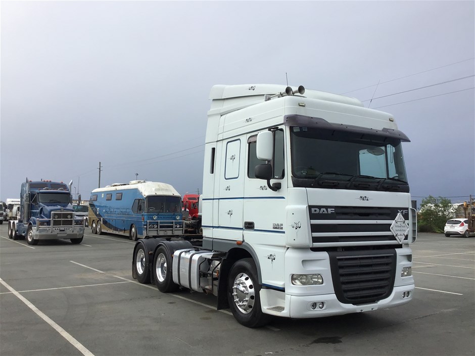 2012 DAF XF 105 6 x 4 Auto Prime Mover Truck Auction (0148-7057779 ...