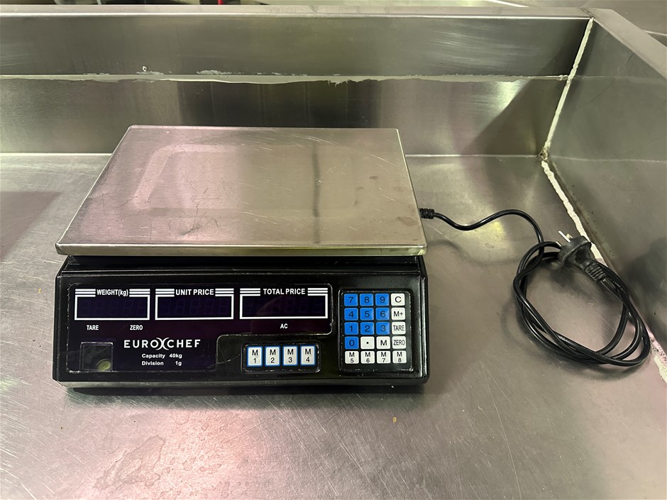 Eurochef Digital Commercial Kitchen Scales Auction (0011-3033523 ...
